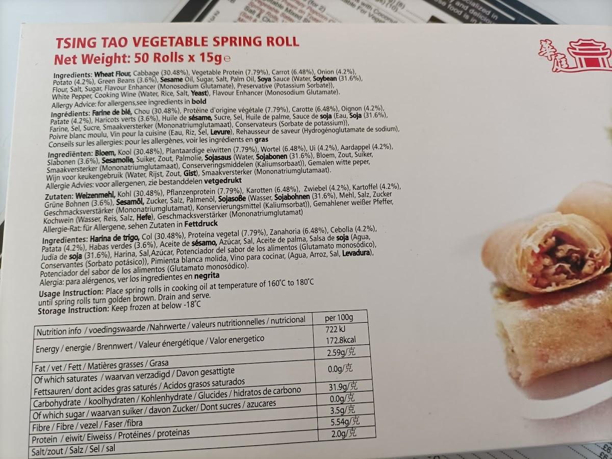 Menu at Tasty restaurant, Brighton