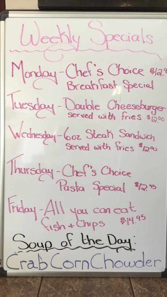 Menu at JT's Classic Grill restaurant, Leduc