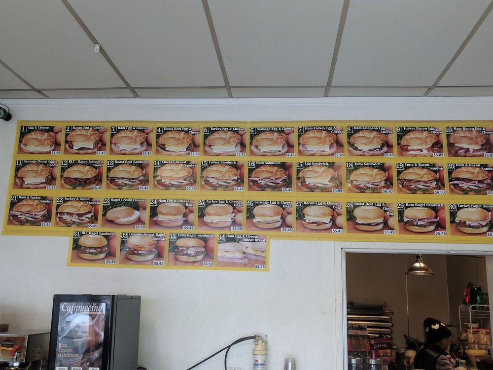 Menu at Daily Donuts desserts, San Jose, Santa Teresa Blvd