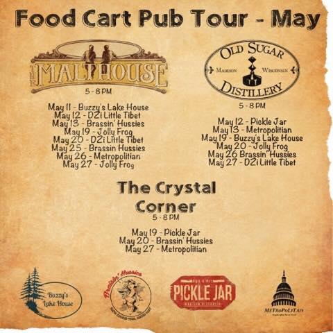 Menu at Jolly Frog restaurant, Madison