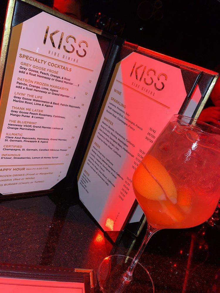 Menu at Kiss desserts, Houston