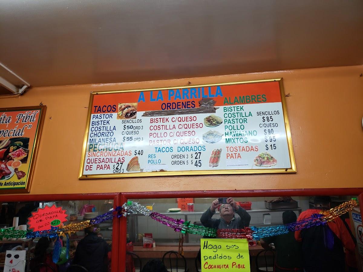 Carta del restaurante La especial taqueria y torteria, Ciudad del ...