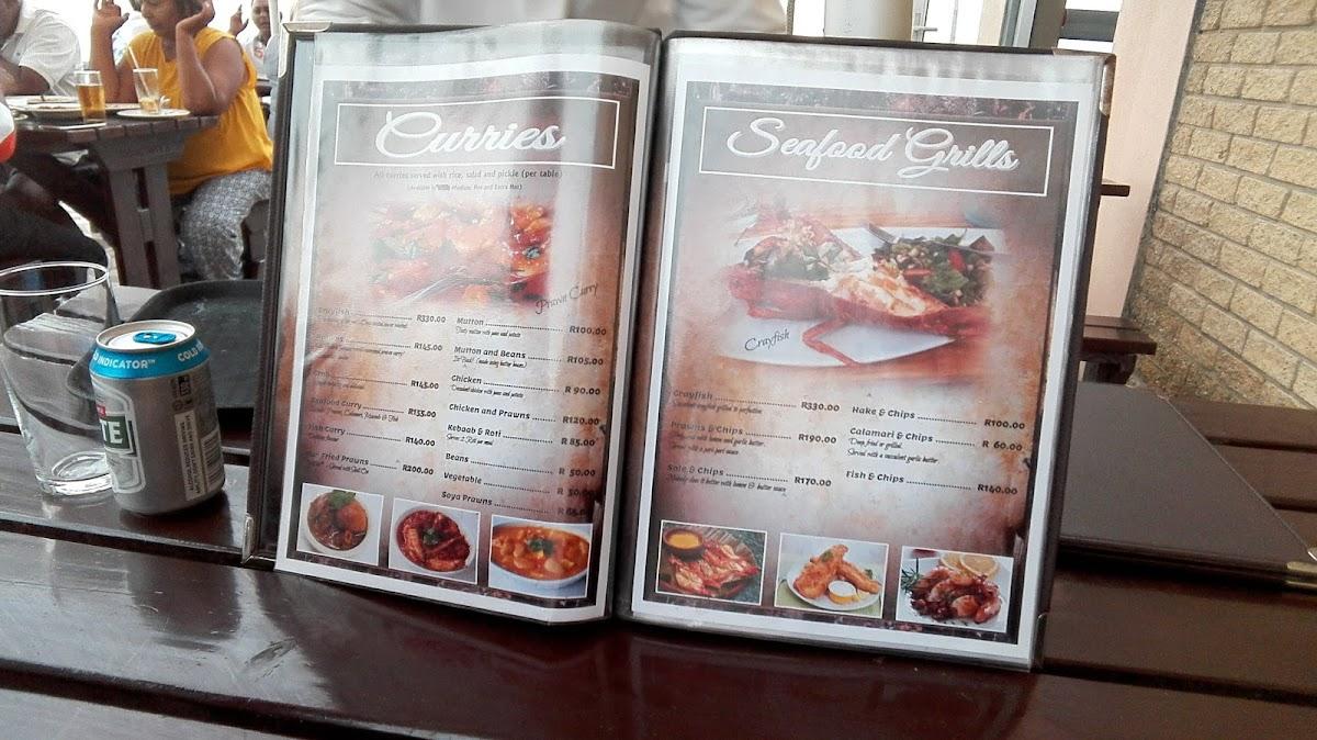 Carta de Seabelle Restaurant, Tongaat