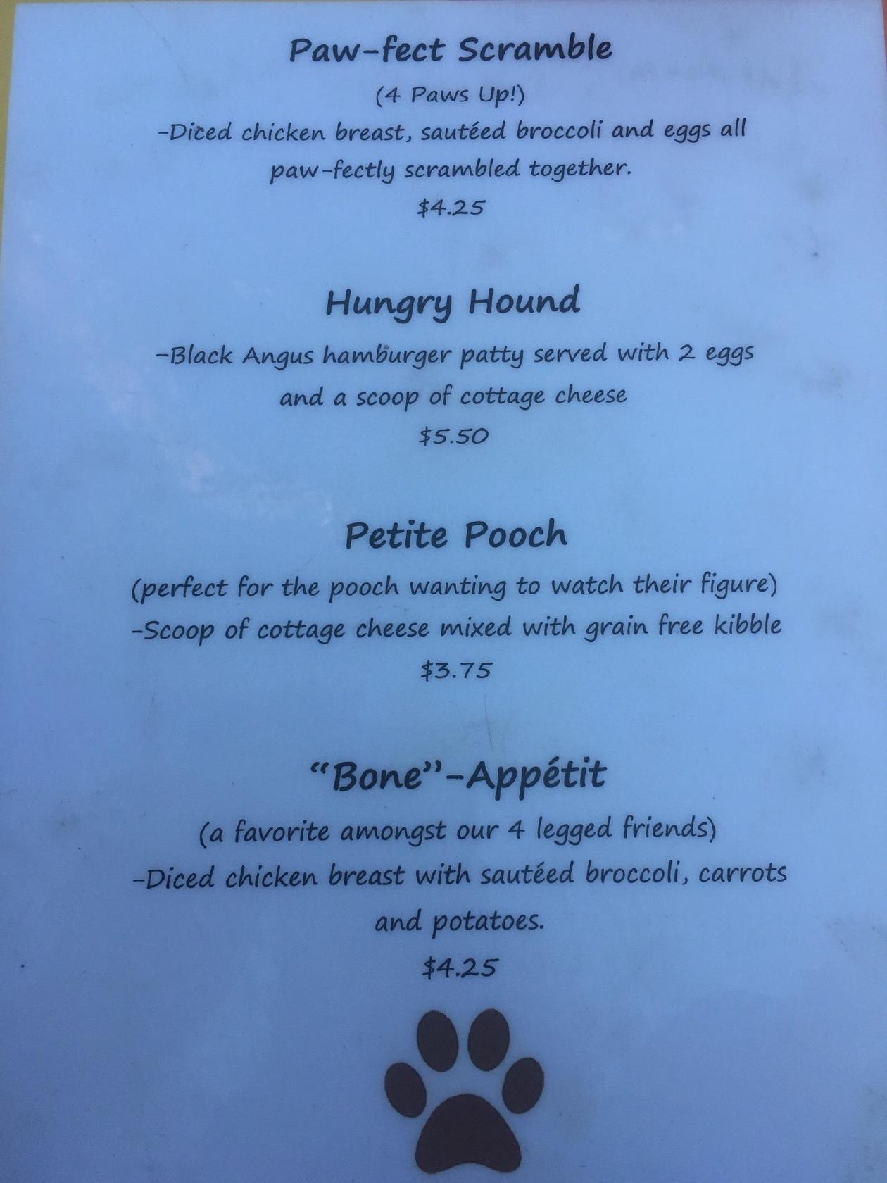 Menu at Zorro's Cafe & Cantina, Pismo Beach