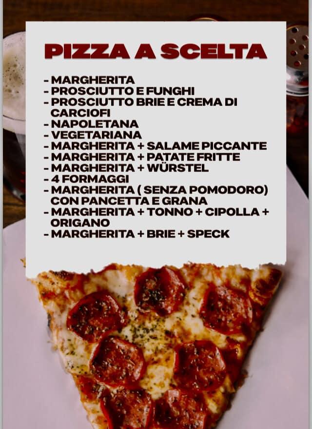 Menu at Pepe Bianco restaurant, Salò