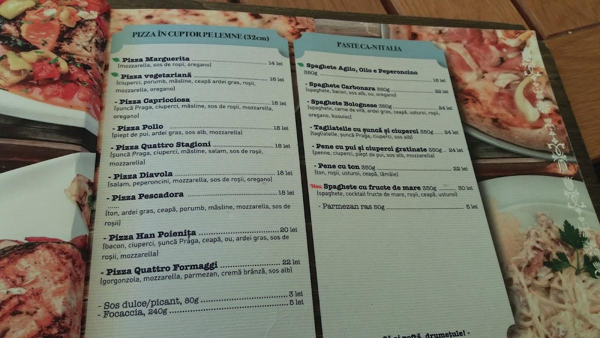 Menu at Restaurant Mara, Râmnicu Sărat