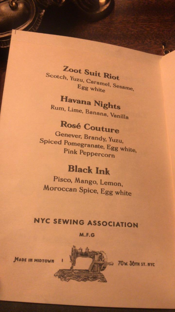 Menu at The Ragtrader & Bo Peep Cocktail and Highball Store pub & bar ...