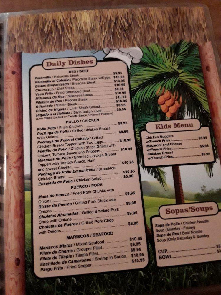 Menu at Rincon Cubano Of Cape Coral restaurant, Cape Coral, 958 Country ...