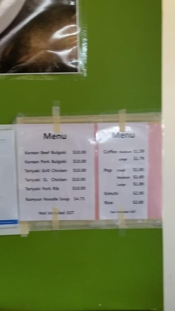 Menu at Slave Lake Grill restaurant, Slave Lake