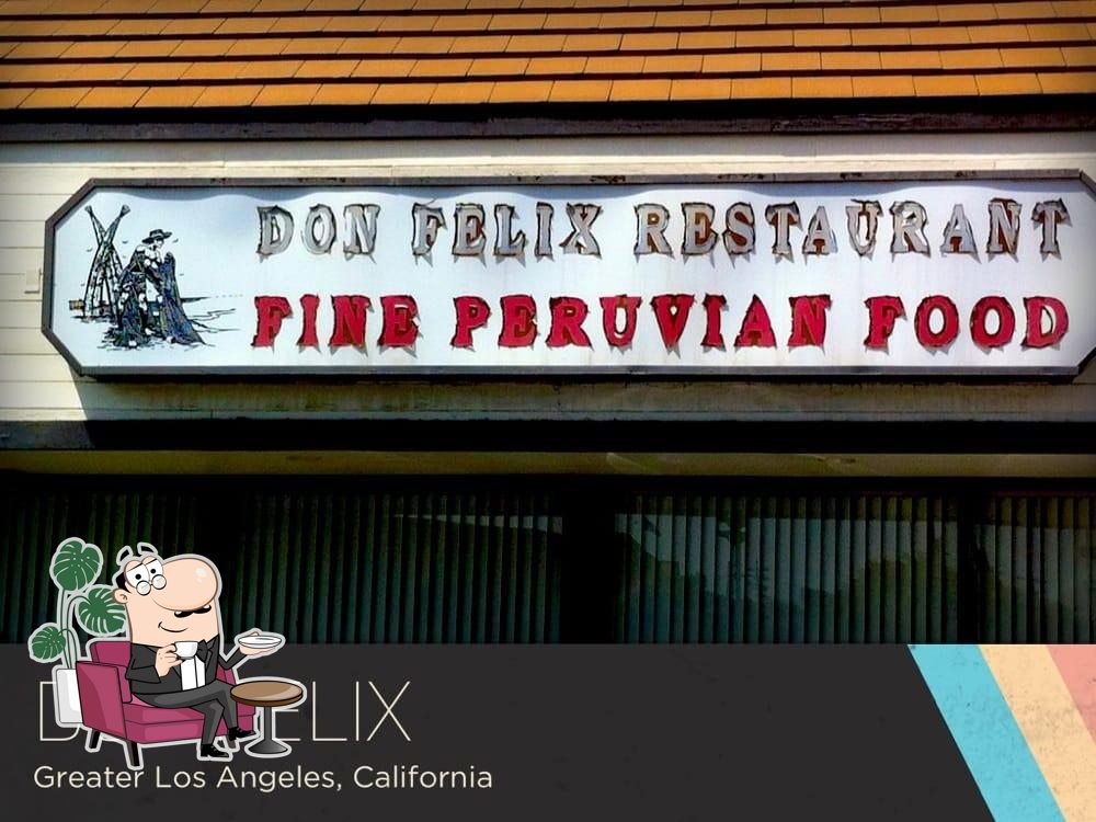 Don Felix Restaurant, 305 Virgil Ave in Los Angeles - Restaurant menu ...