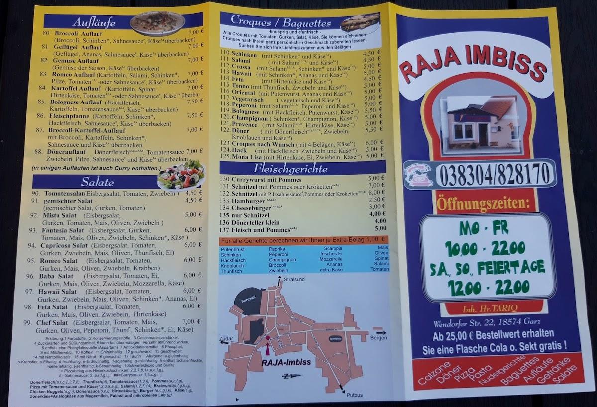 Raja Imbiss pub & Bar, Garz/Rügen, Wendorfer Str. 22 ...