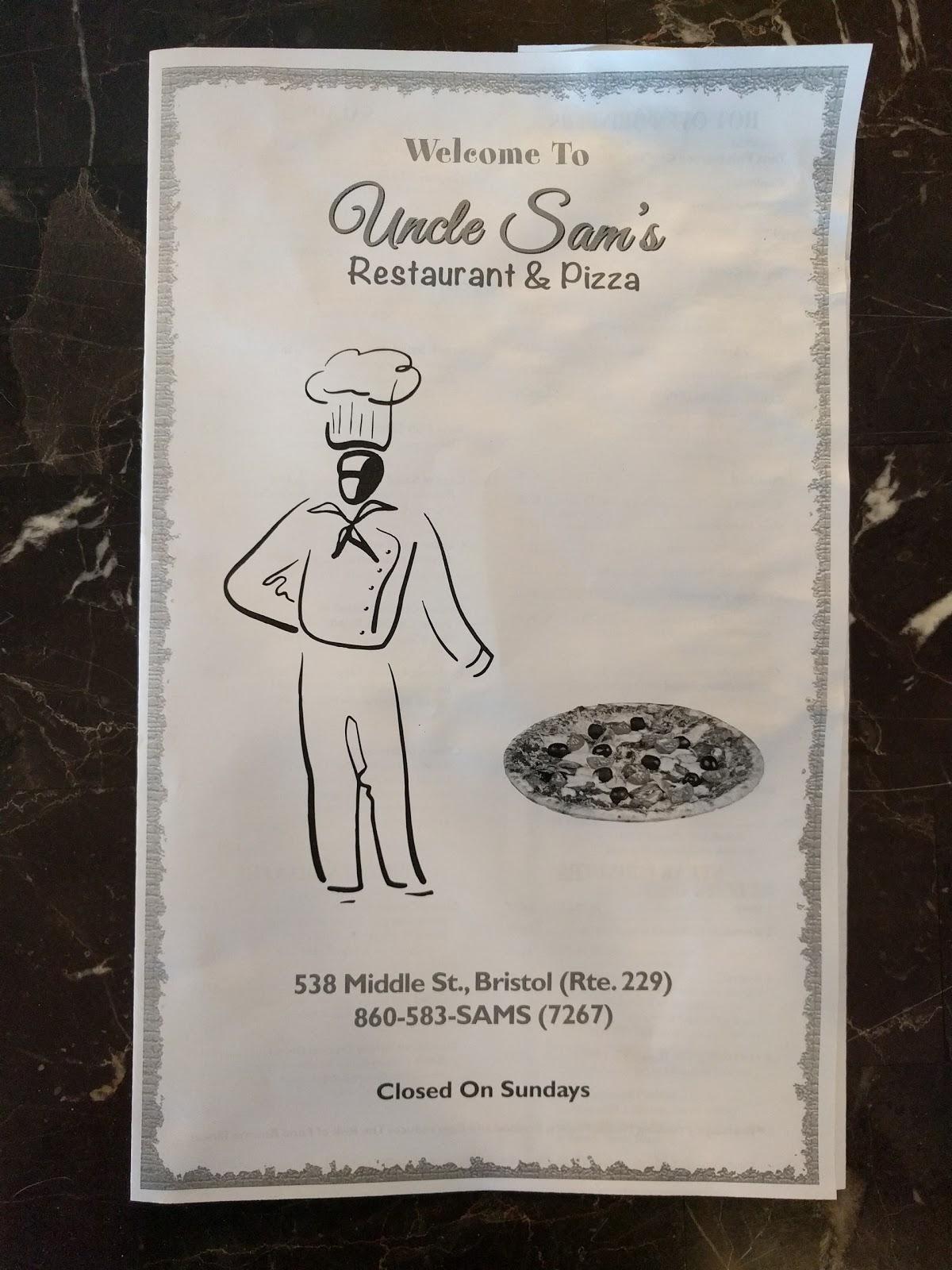 Uncle Sam's Restaurant, Bristol - Menú del restaurante, precios y reseñas