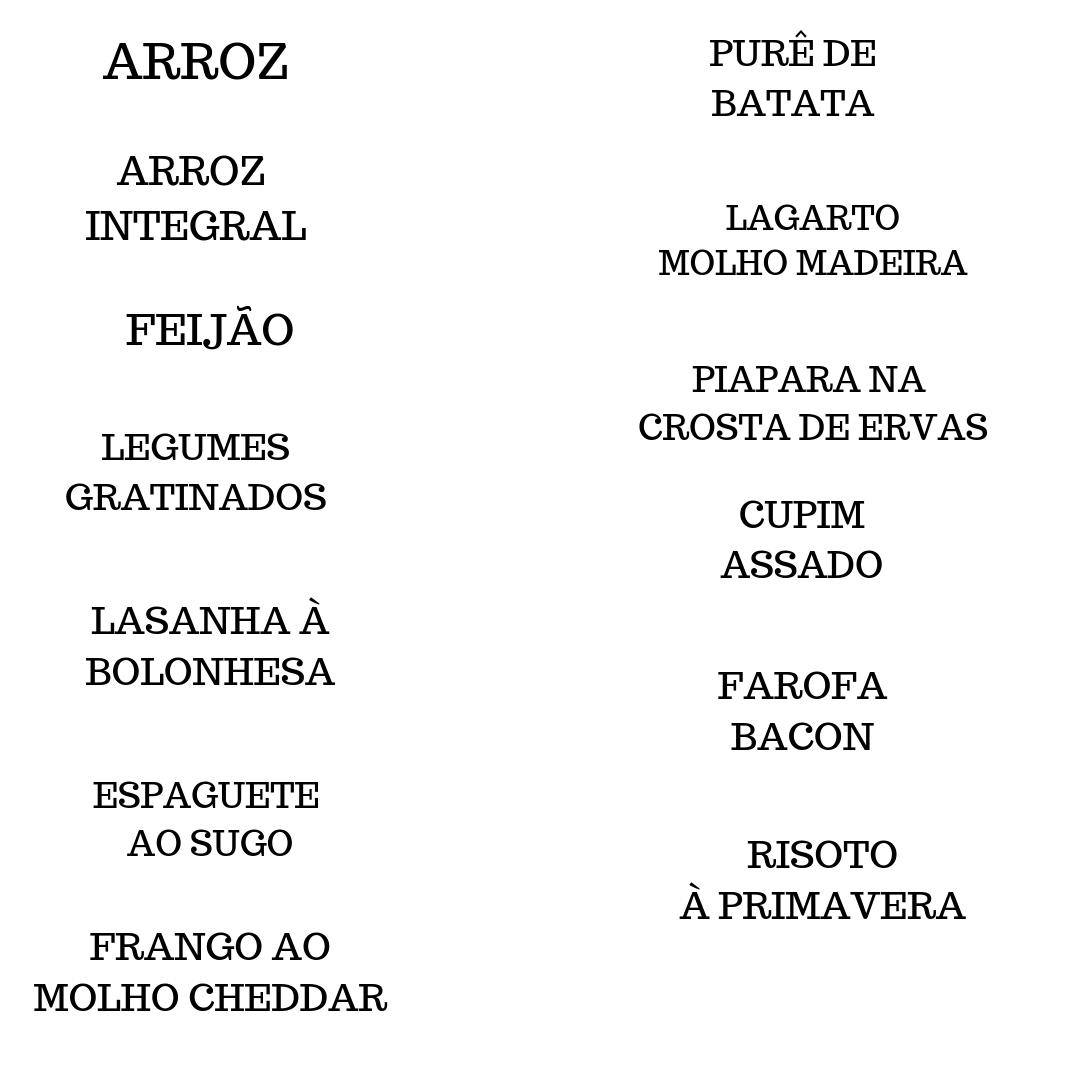Menu em Casarao Da XV restaurante, Maringá