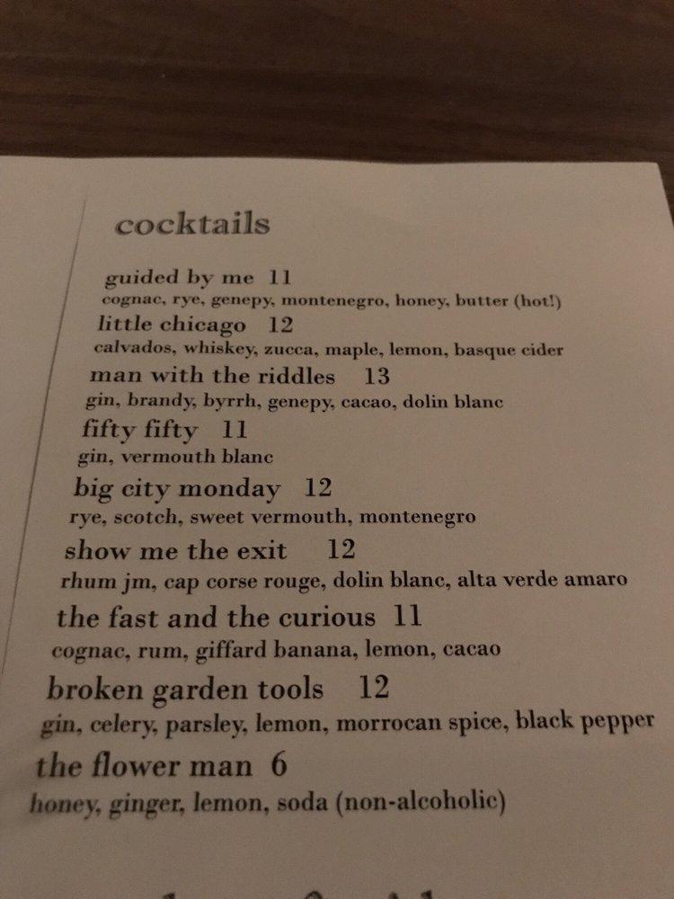 Menu at The Dapper Goose pub & bar, Buffalo
