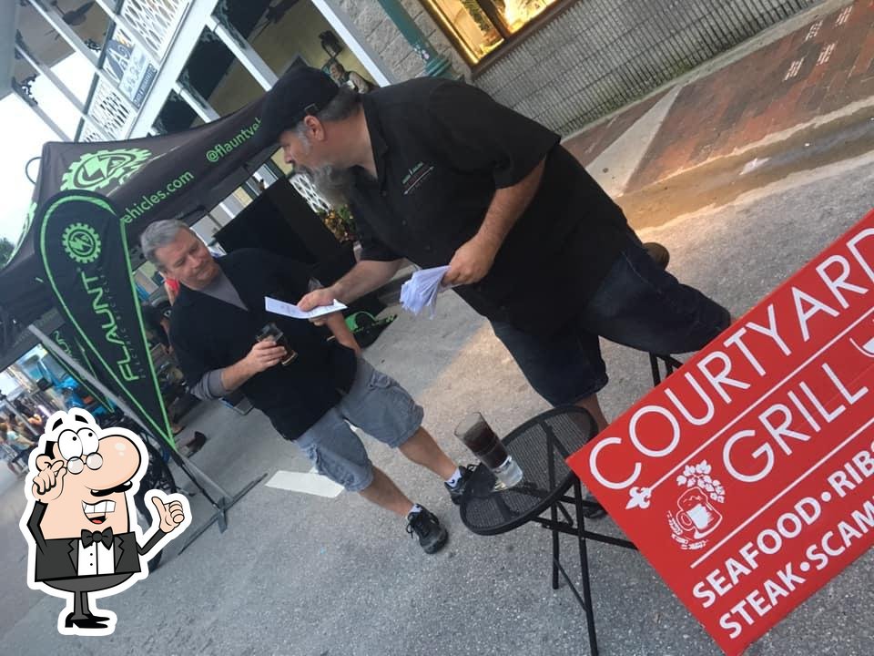 Courtyard Grill in New Smyrna Beach - Restaurant menu and reviews