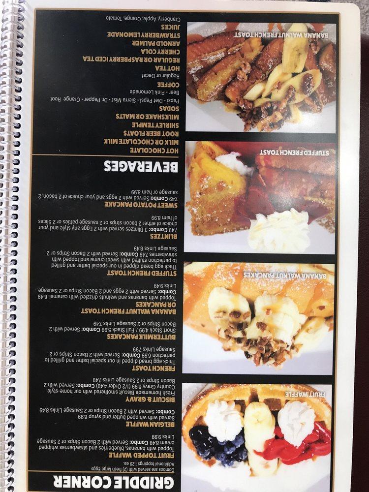 Menu at J & J's Cafe, Hemet, 509 N State St