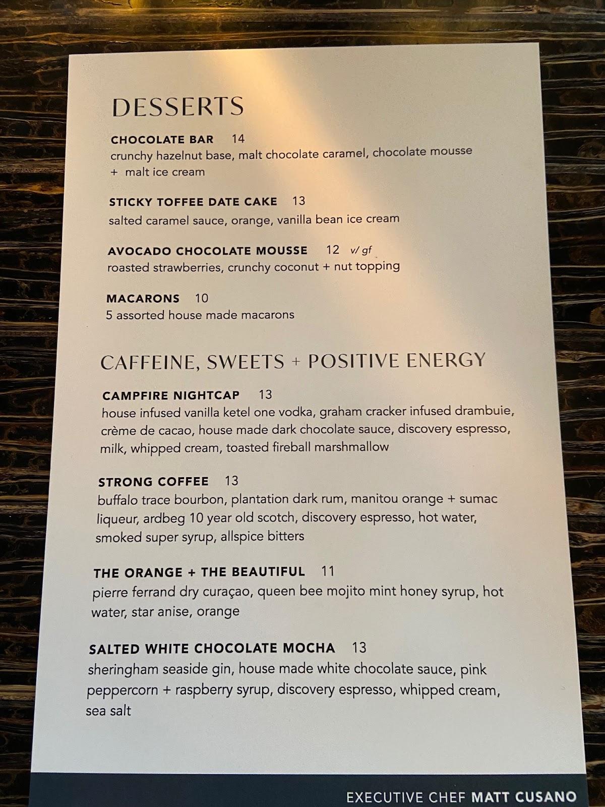 Menu at Boom + Batten Restaurant & Cafe, Victoria