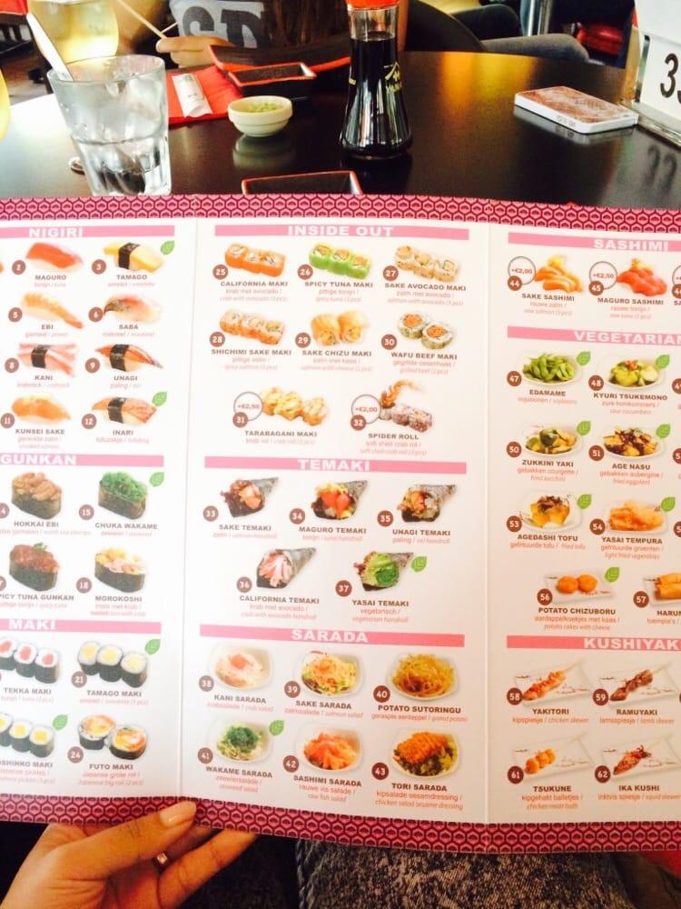 Carta de SHABU SHABU Den Haag, La Haya
