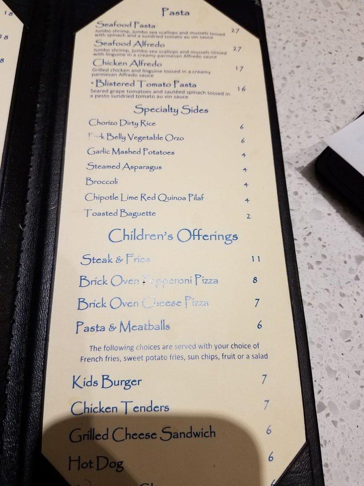 Menu at Cafe Soleil, Orlando, Desforges Ave