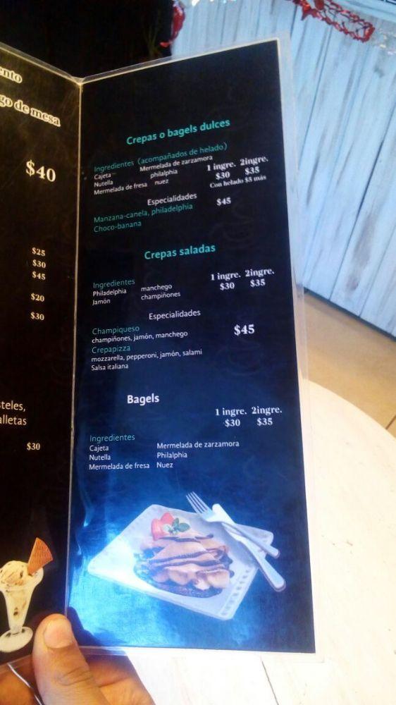 Menu at Aroma Café Mitla, San Pablo Villa de Mitla