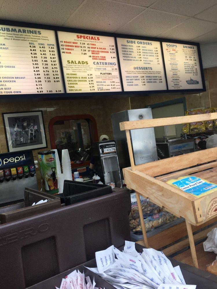 Menu at Submarine Port fast food, South Holland, 617 E 162nd St