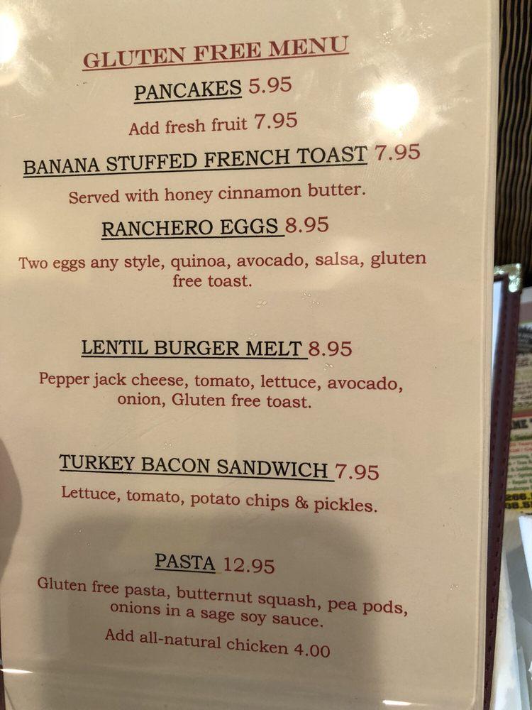 Menu at Brigantine Bistro restaurant, Brigantine