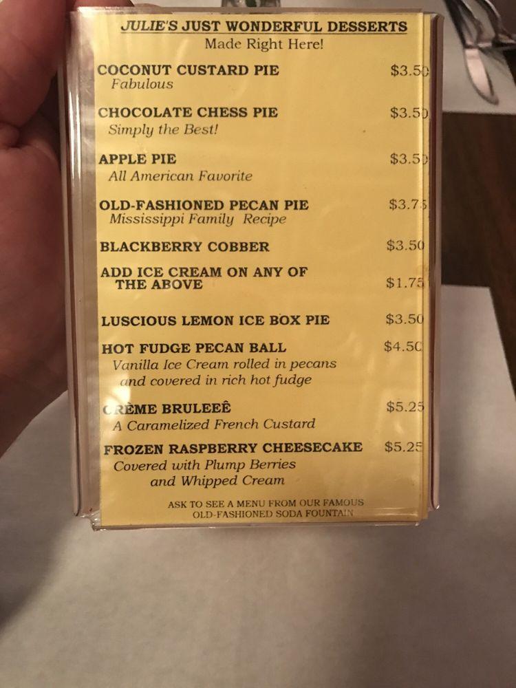 Menu at Silver Caboose Restaurant & Soda Fountain, Collierville
