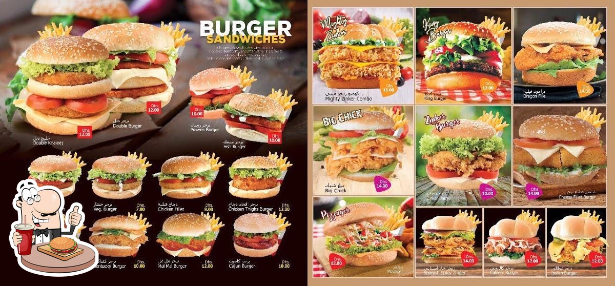 Yes Burger Cafeteria, Abu Dhabi - Restaurant menu and reviews