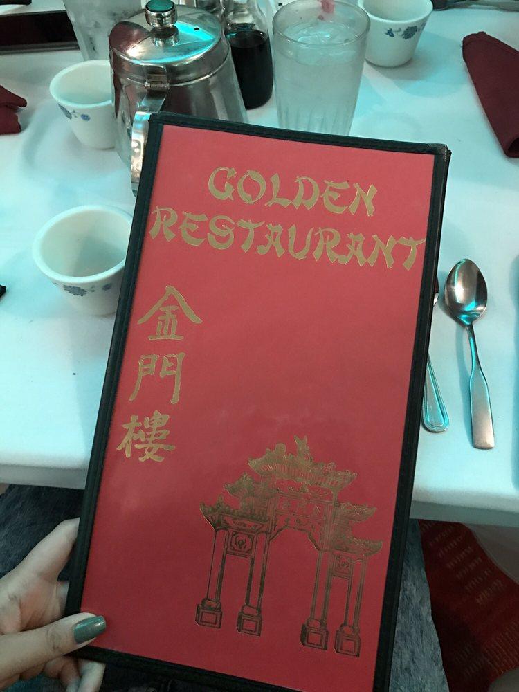 Menu at Golden Restaurant, Fresno