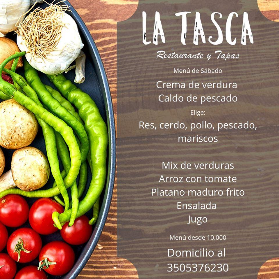 Carta de LA TASCA RESTAURANTE Y TAPAS, La Virginia