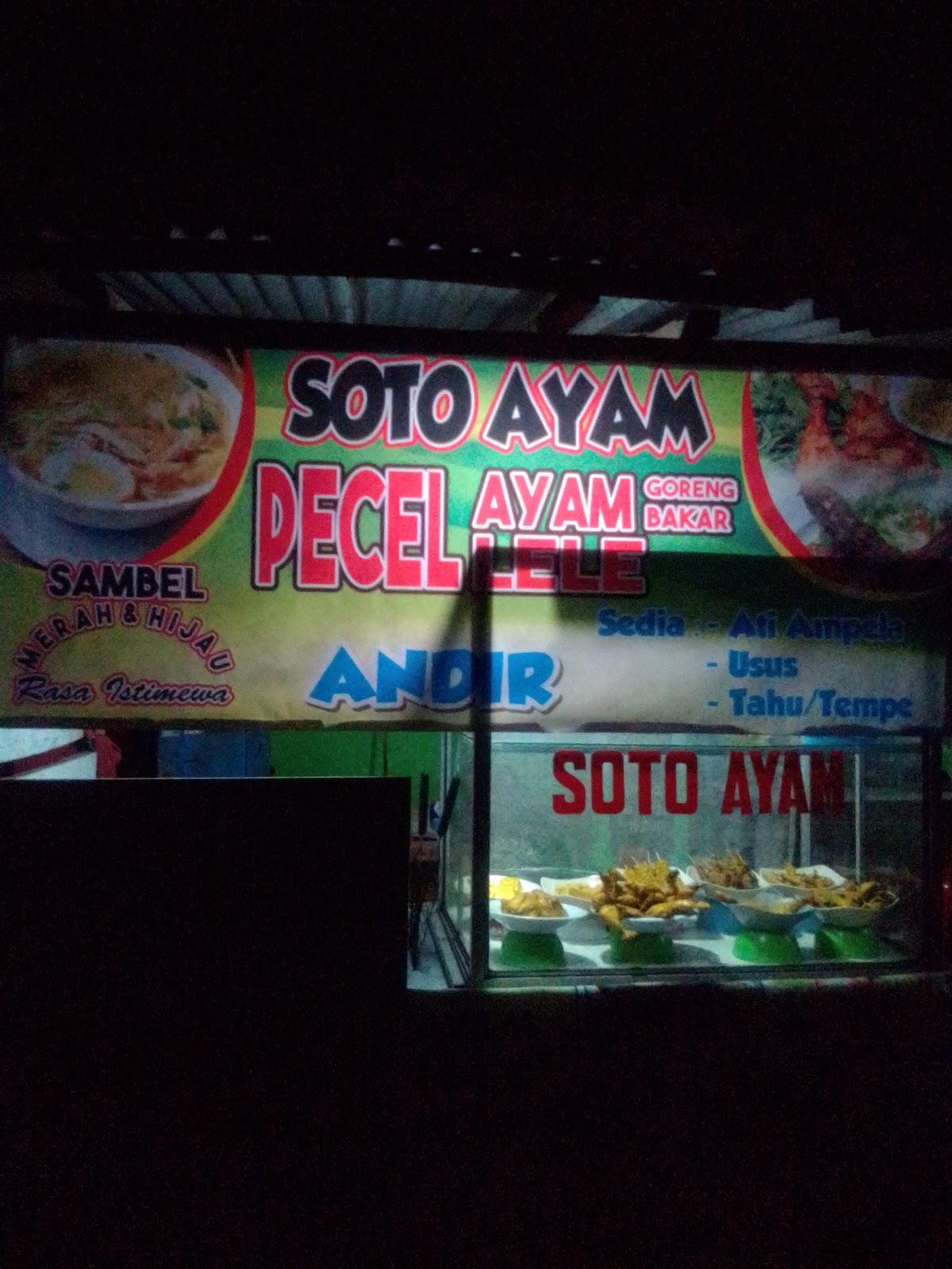 Pecel Ayam Andir restaurant, Indonesia, +3JG