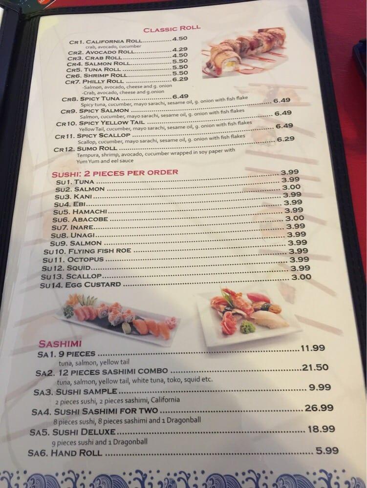 Menu at Asian Garden restaurant, Alamogordo