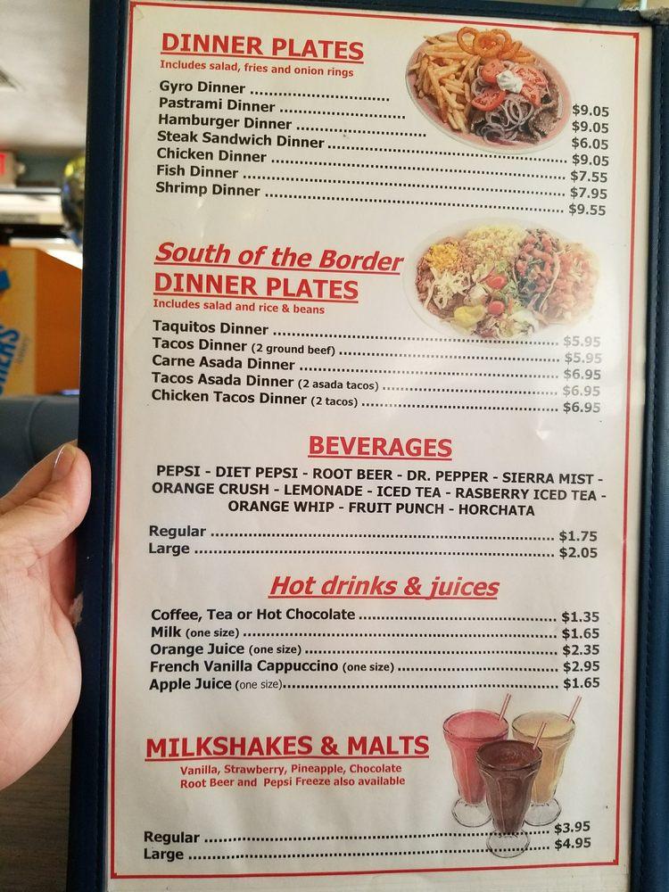 Menu at Alpha Omega Burgers restaurant, Covina