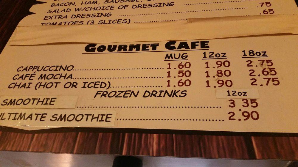 Menu at Frontier Restaurant, Albuquerque, Central Ave SE