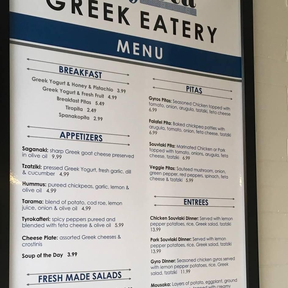 Menu at Fig & Feta restaurant, Collingwood