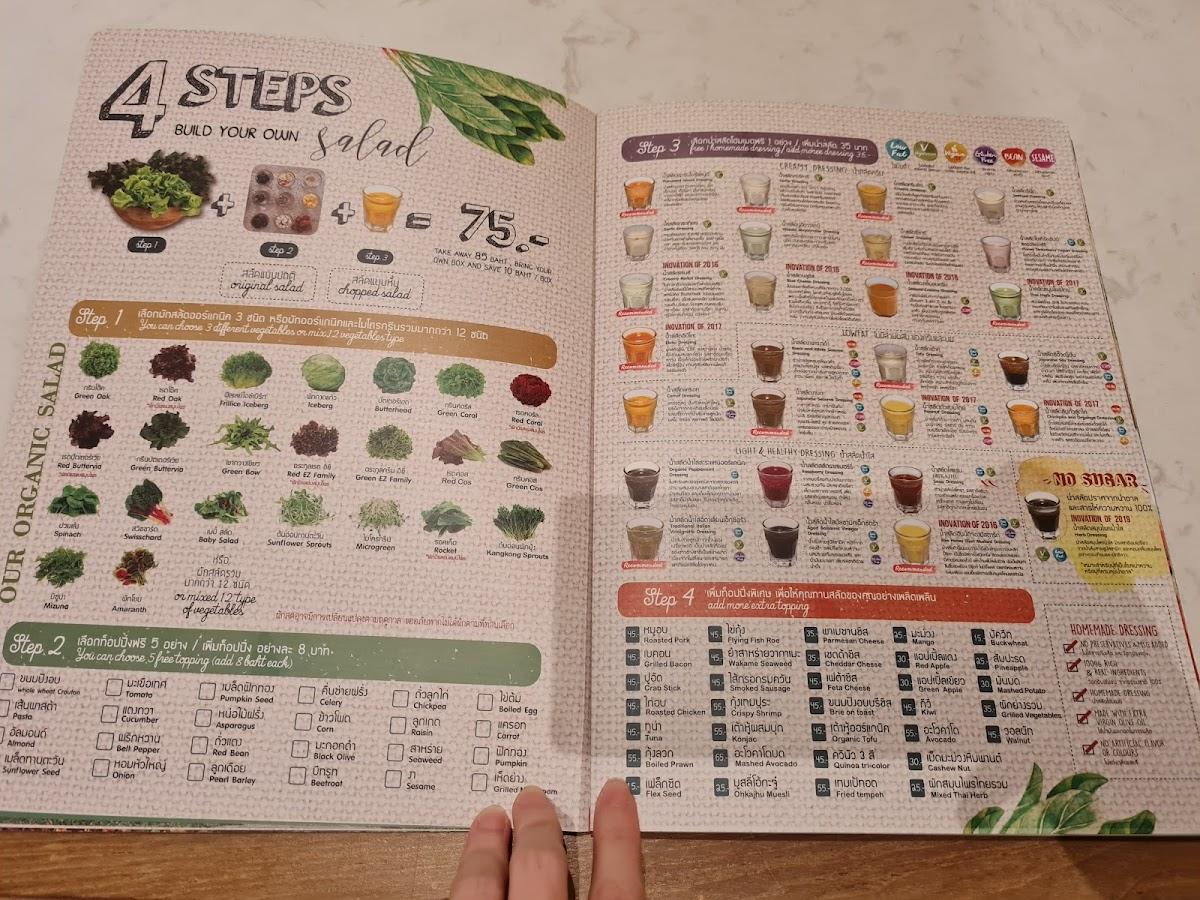 Menu at OHKAJHU restaurant, Bangkok, 64 98 Pradit Manutham Rd