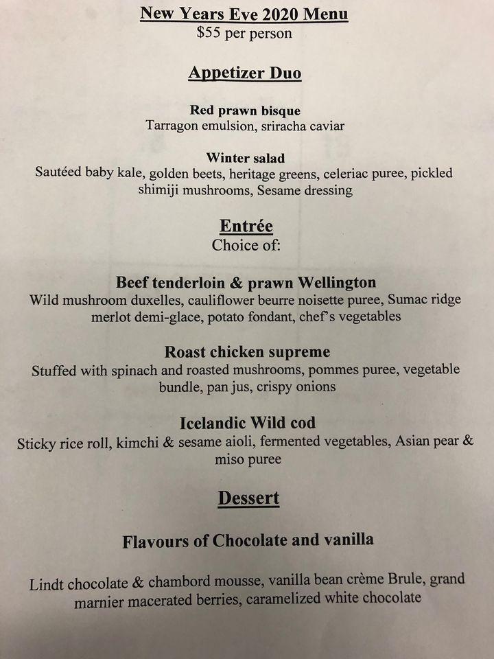 Menu at Route 14 Sooke restaurant, Sooke