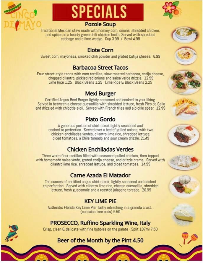 Menu at ANYWAY'S PUB - Oakbrook Terrace, Oakbrook Terrace