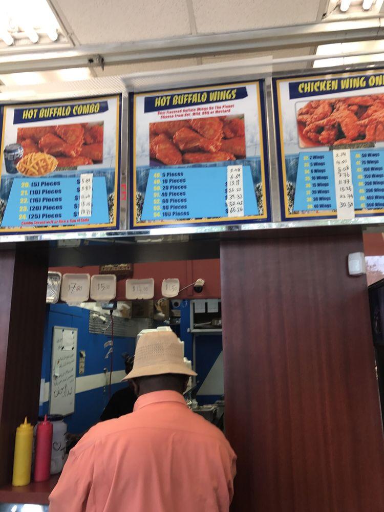 Menu at Ambassador Fish and Chicken fast food, Newark, 139 Clinton Ave