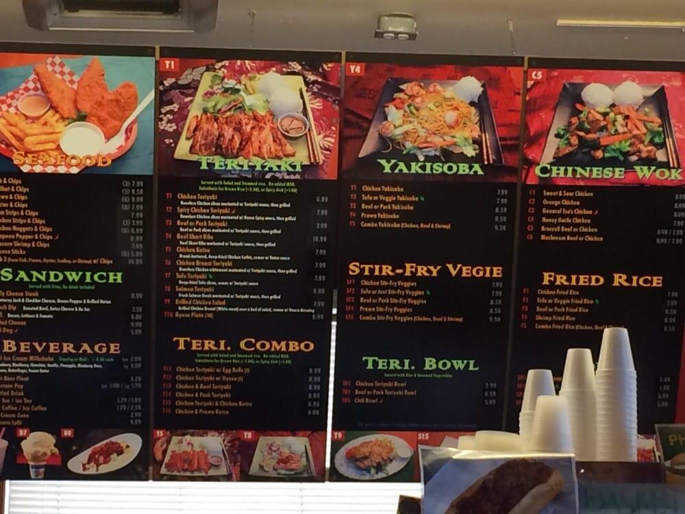 Menu at Monster Burgers restaurant, Federal Way