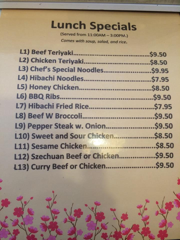 Menu at Mr. Joe's Sushi Restaurant, Ponchatoula, LA-22