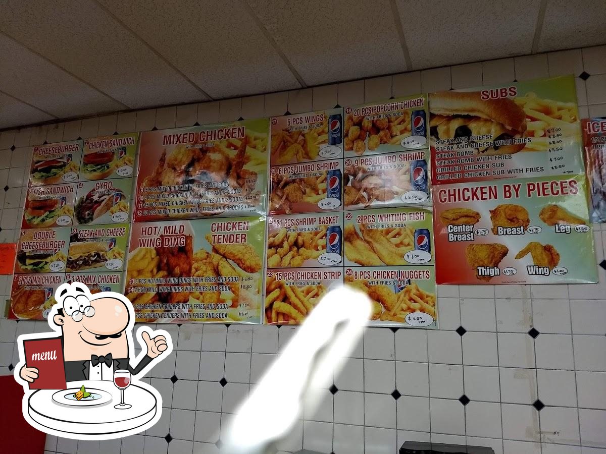 New York Fried Chicken, 531 Columbia Rd in Boston - Restaurant menu and ...