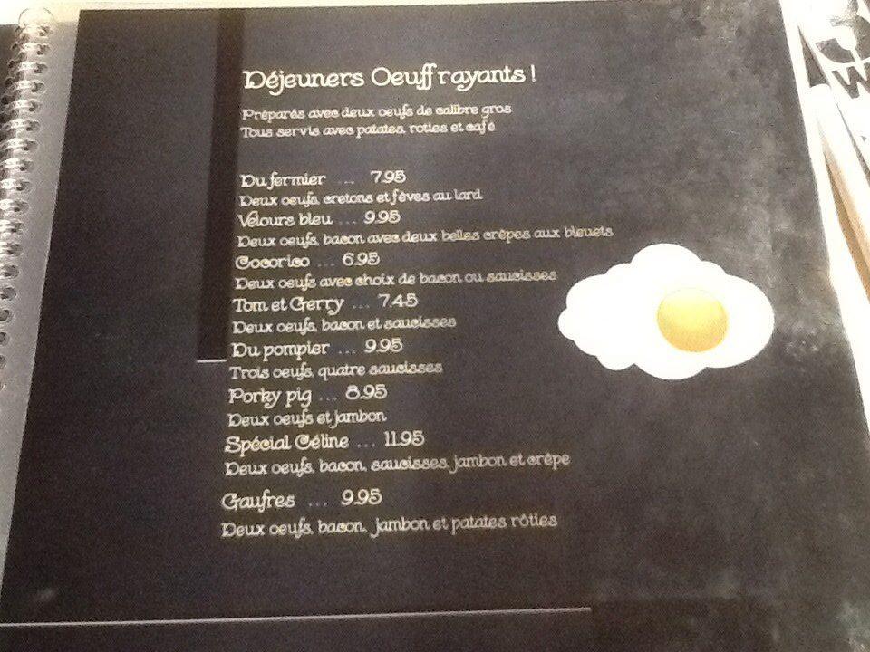 Menu at Delish - Breakfast & Lunch cafe, Dollard-Des Ormeaux