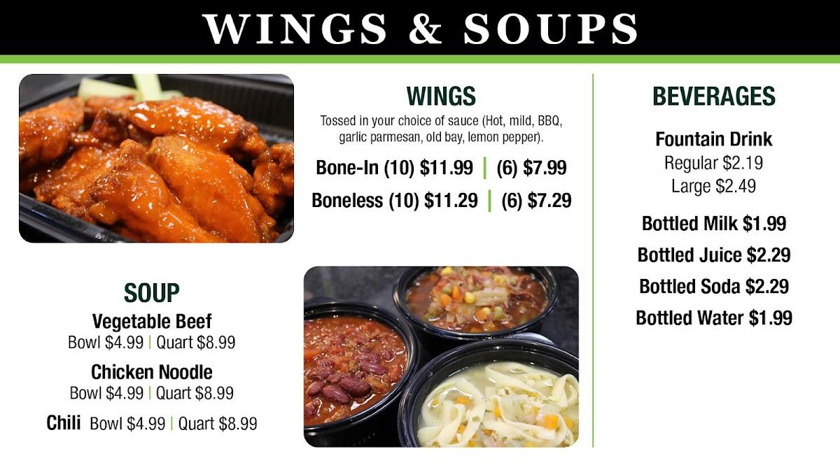 Menu at Gateway Homestyle Express restaurant, Breezewood