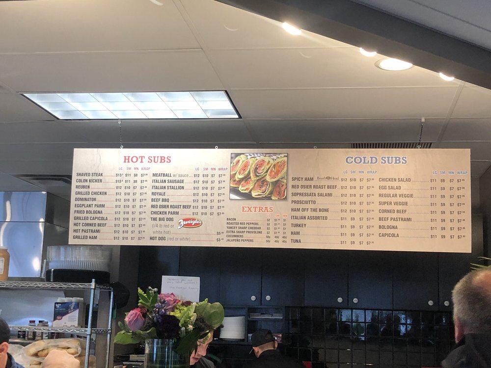Menu at Calabresella's on Park restaurant, Rochester