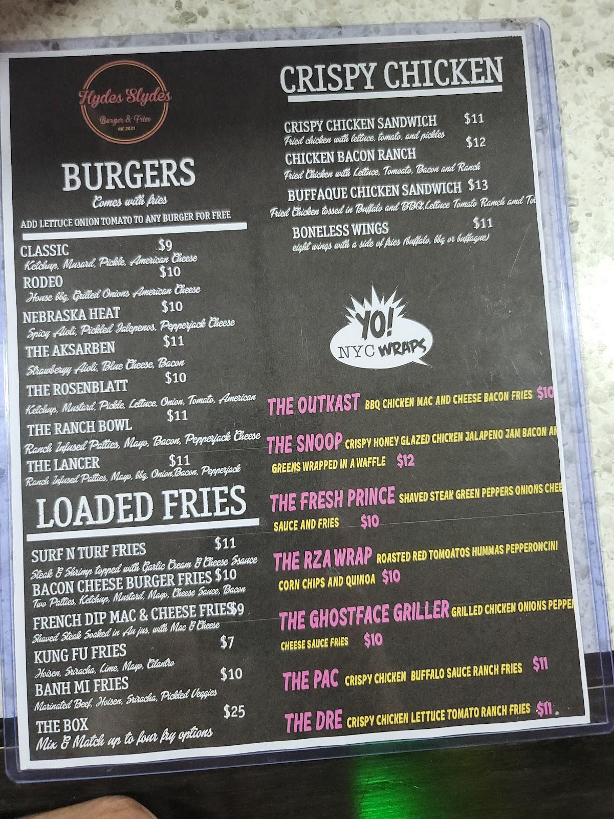 Menu at Grover's Inn pub & bar, Omaha