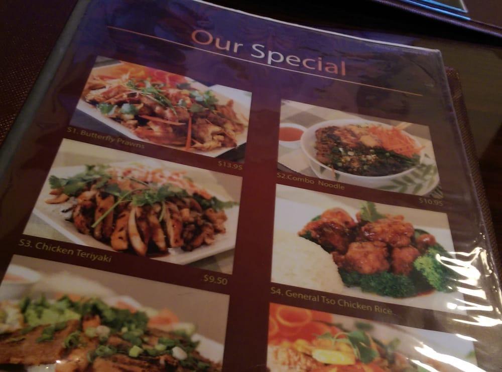 Menu at Rose Pho restaurant, Normandy Park