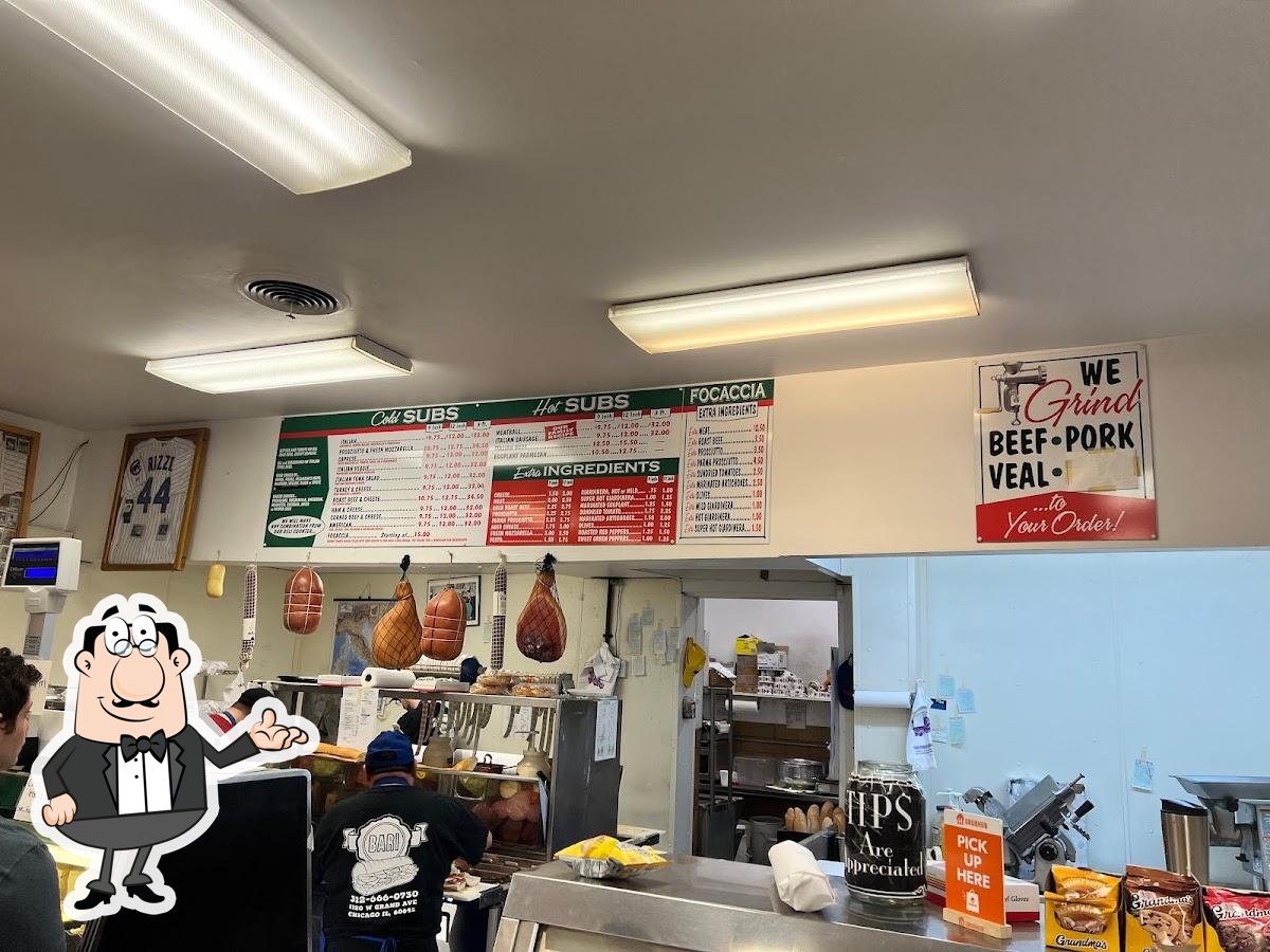 Bari Foods, Chicago, Chicago - Restaurant menu, prices and reviews