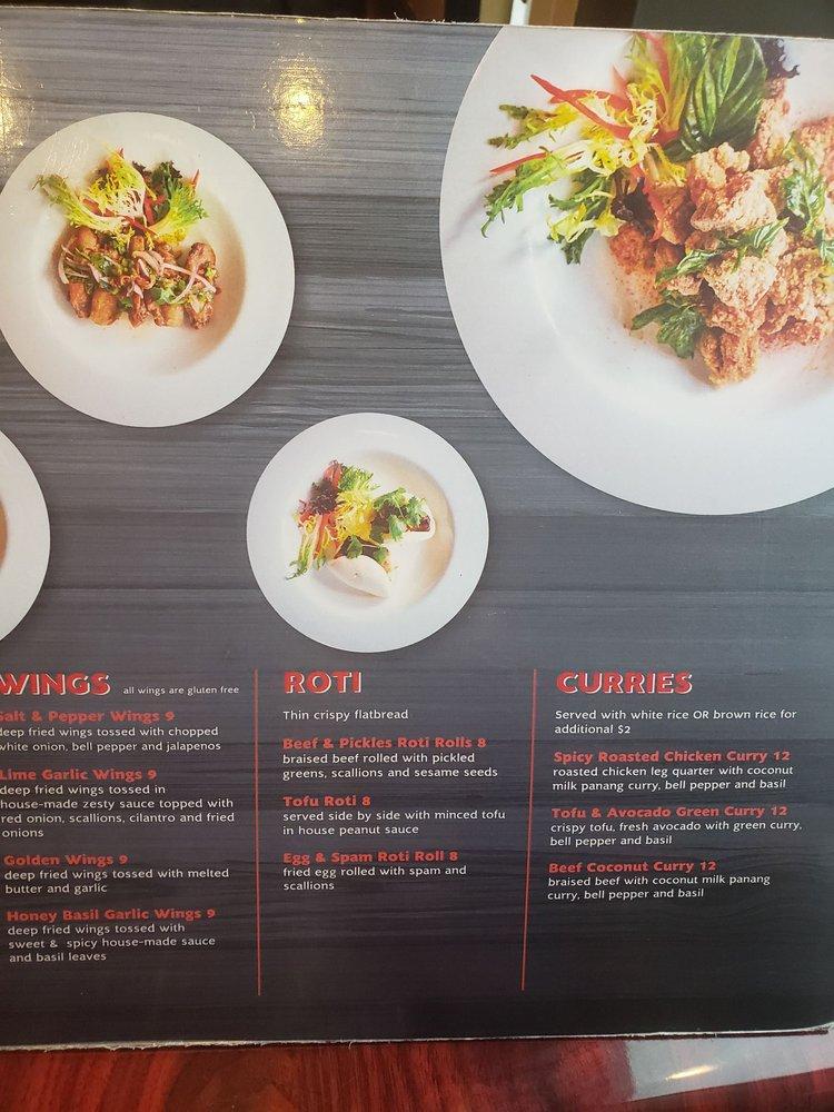 Menu at Umi Cafe, Issaquah