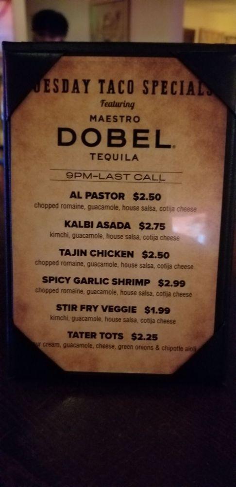 Menu at JD's Kitchen & Bar, San Clemente